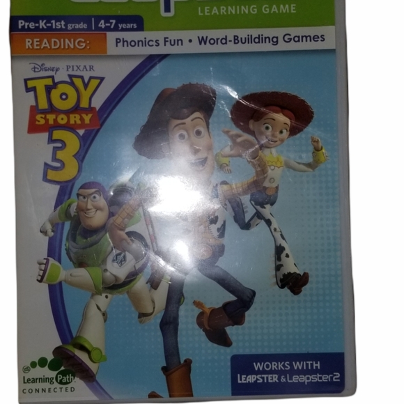 Leapfrog | Toys | Leapfrog Disney Pixar Toy Story 3 Leapster Learning ...
